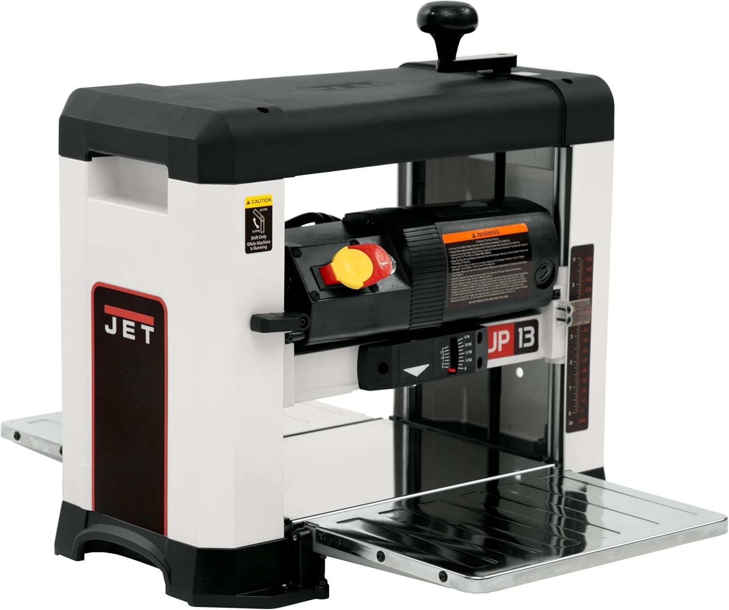 JET 13-Inch Benchtop Thickness Planer for Woodworking, Helical Style ...