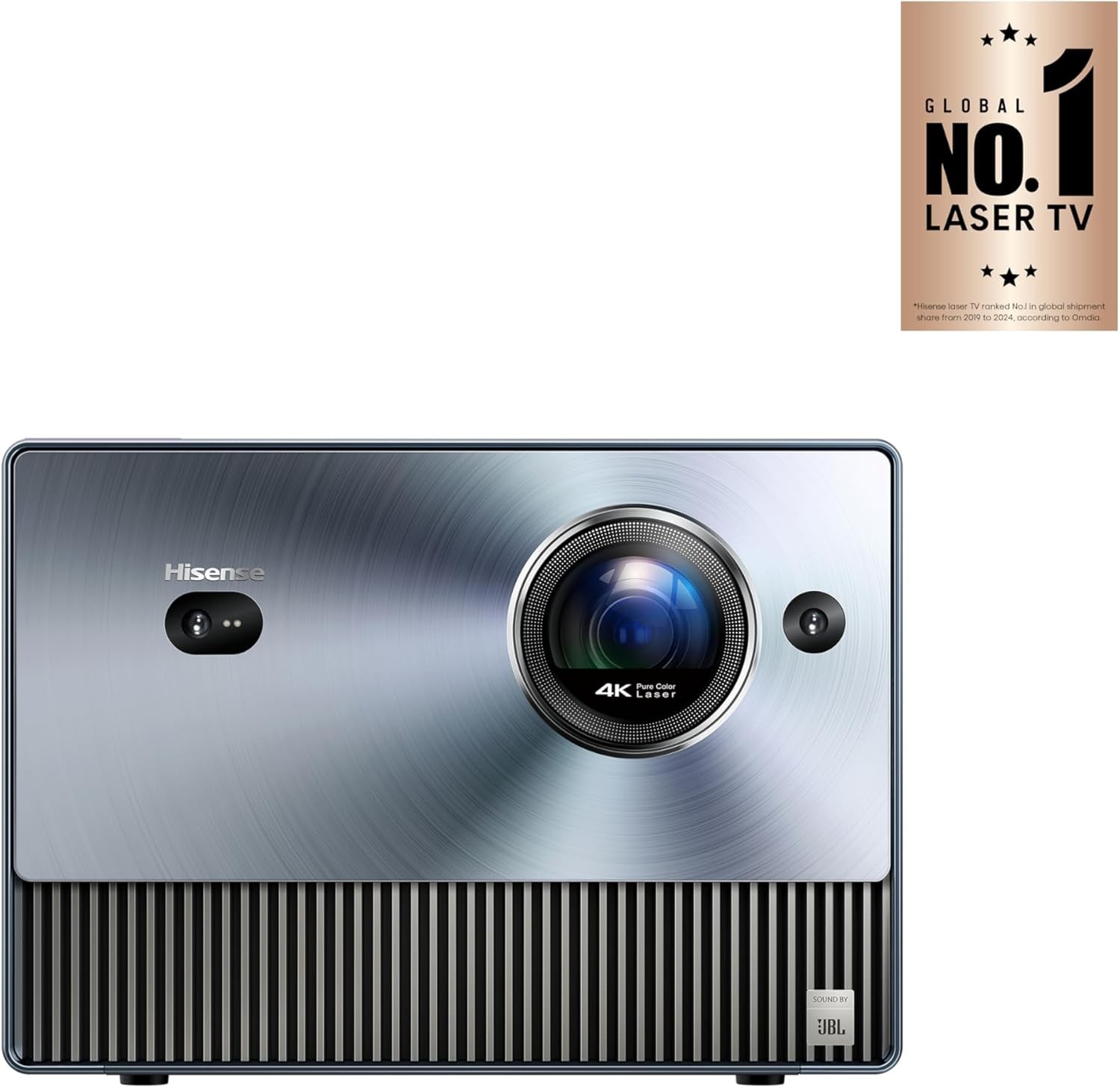 Hisense C1 4K UHD Triple Color RGB Laser Portable Mini Projector, up to ...