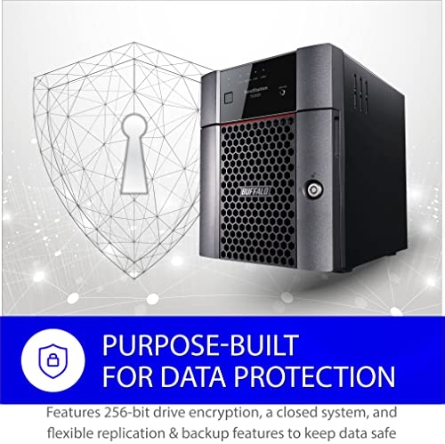 BUFFALO TeraStation 3420DN 4-Bay Desktop NAS 8TB (4x2TB) with HDD NAS ...