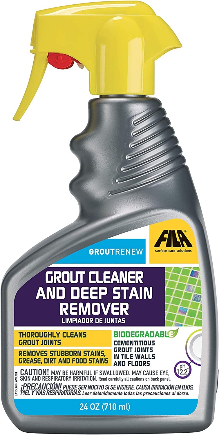 FILA Filagrout Net 24 OZ, Grout Cleaner for Tile Floors, Ceramic Tile ...