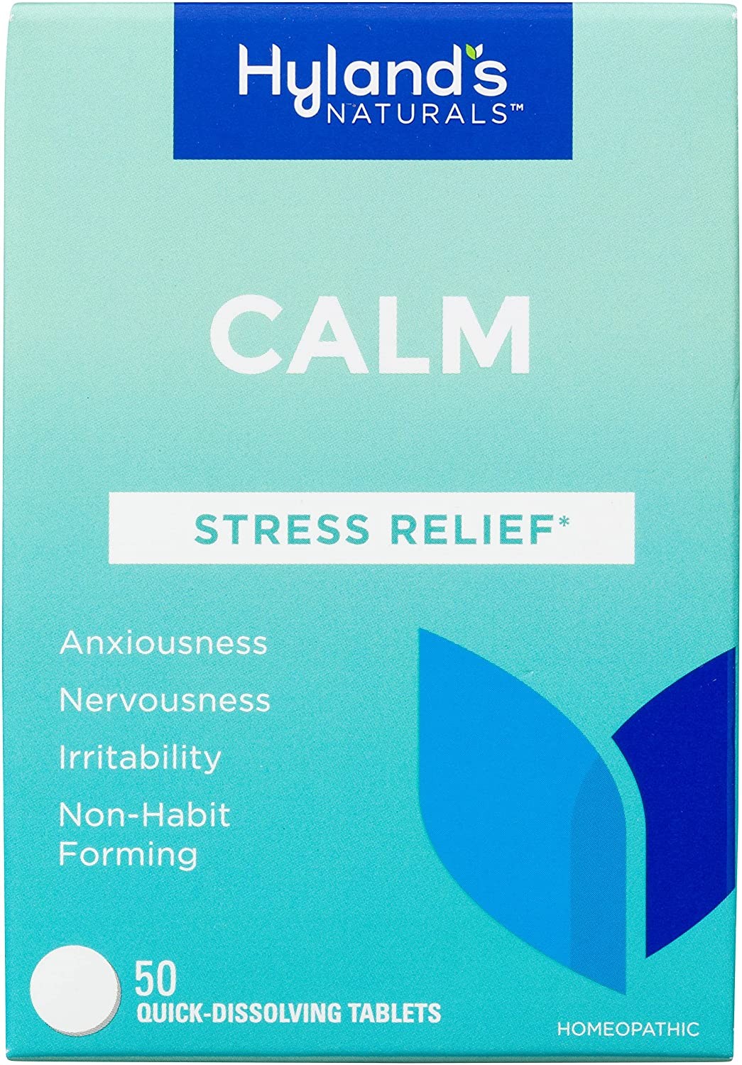 Hyland's Calm Tablets, Stress Relief Supplement, Natural Relief Of ...