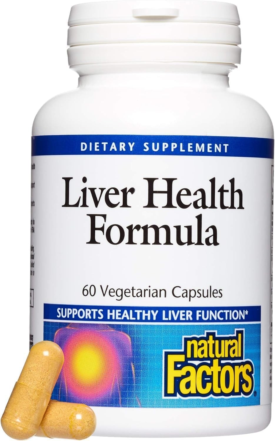 Natural Factors, Liver Health Formula, Nourishing Support for a Healthy ...