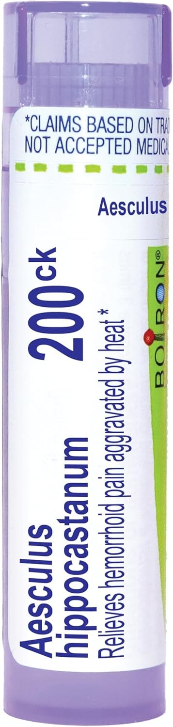 Boiron Aesculus Hippocastanum 200Ck Homeopathic Medicine for ...