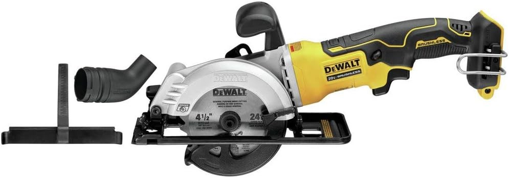 DEWALT ATOMIC 20V MAX* Circular Saw, 4-1/2-Inch, Tool Only (DCS571B ...