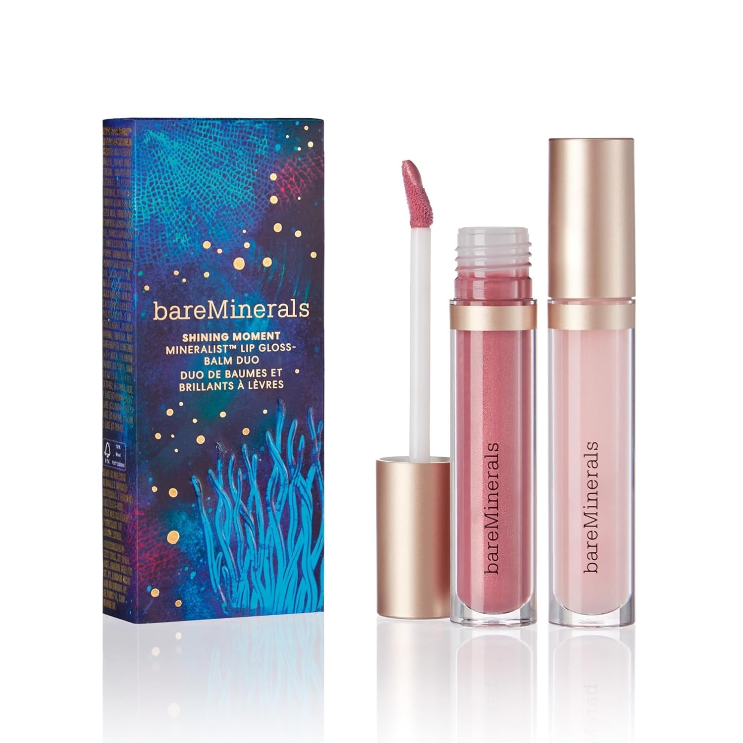bareMinerals Mineralist Lip Gloss-Balm, Hydrating Lip Gloss + Balm ...