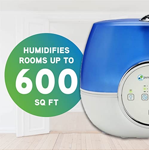 PureGuardian H4810AR Ultrasonic Warm and Cool Mist Humidifier for ...