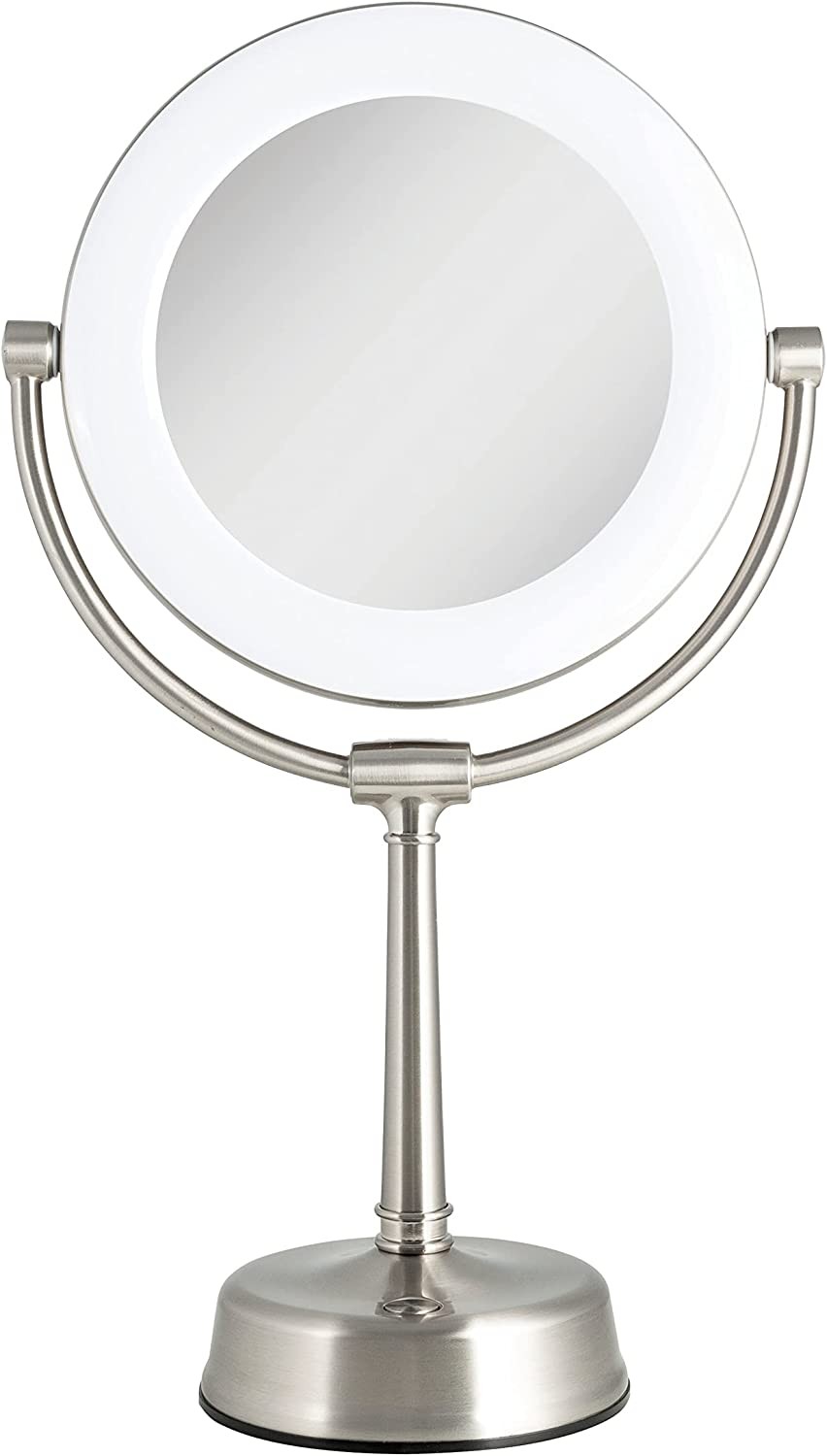 Zadro 12" Round Dimmable LED Makeup Mirror with Lights and ...