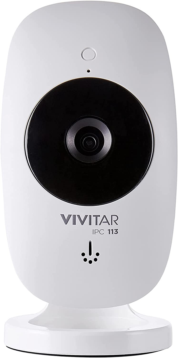 Vivitar IPC113-WHT Wide Angle 1080p HD Wi-Fi Smart Home Camera with ...