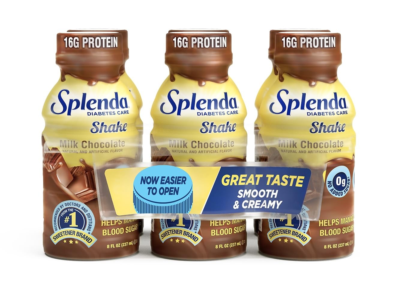 SPLENDA Diabetes Care Shakes - Meal Replacement Shake, 8 Fluid Ounces ...