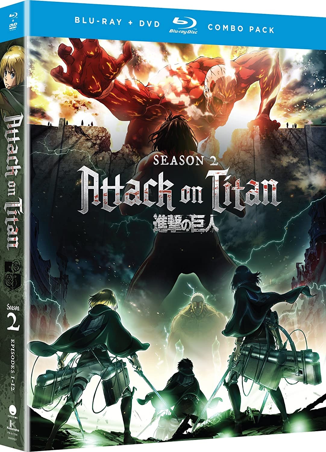 Attack on Titan: Season Two [Blu-ray] Deals and Price History at ...