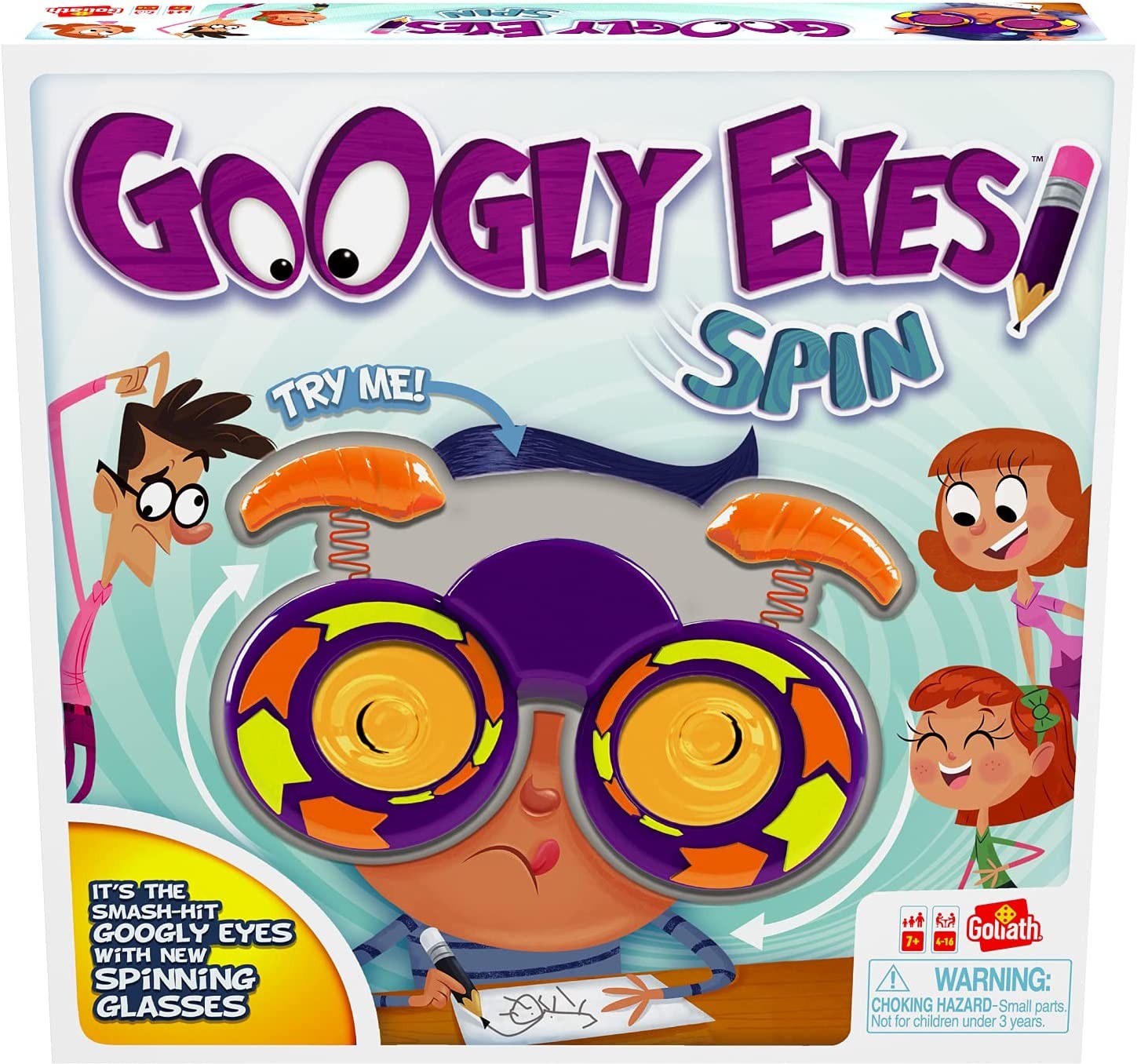 Googly Eyes Spin - The Classic Googly Eyes Family Drawing Game with ...
