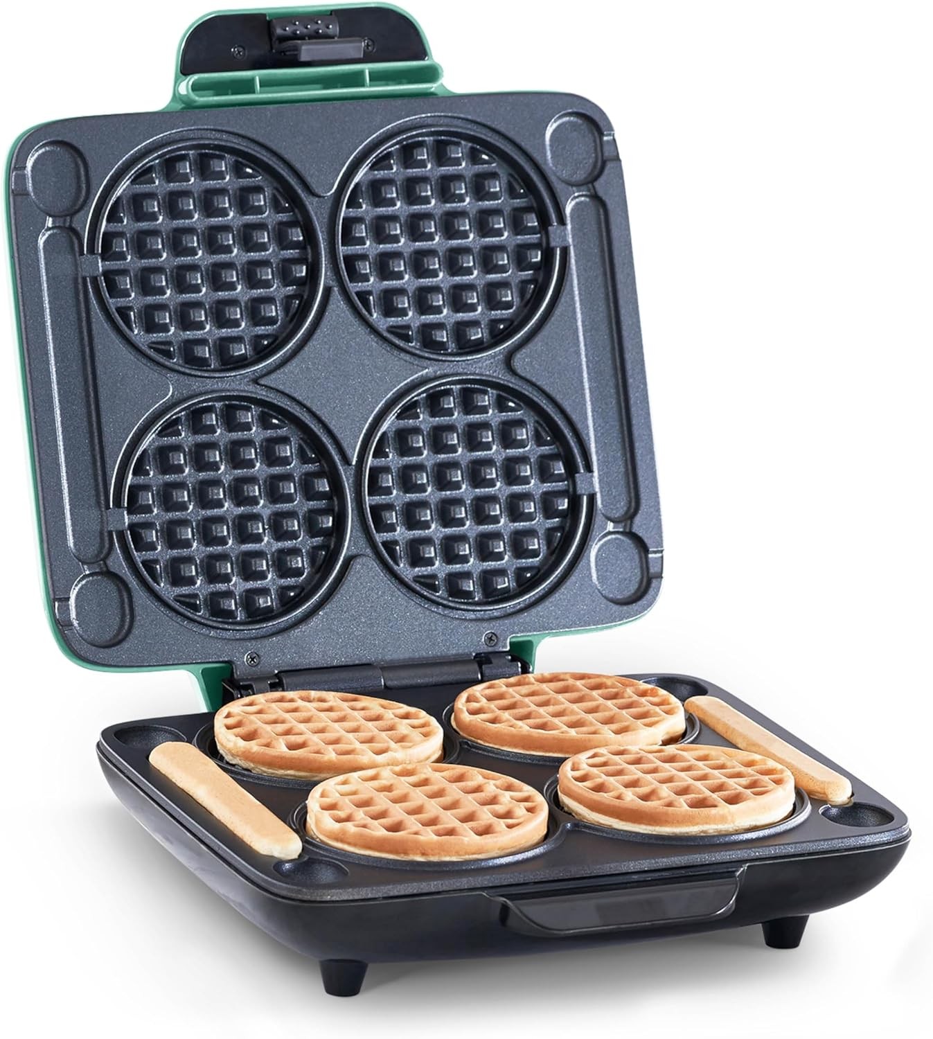 DASH Multi Mini Waffle Maker: Four Mini Waffles, Perfect for Families ...