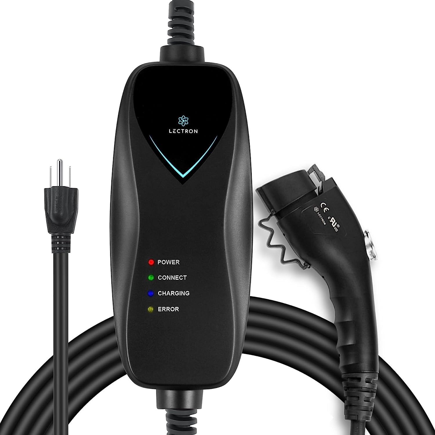 Lectron Level 1 EV Charger - ETL Certified, 120V, 15 Amp, 16 ft ...