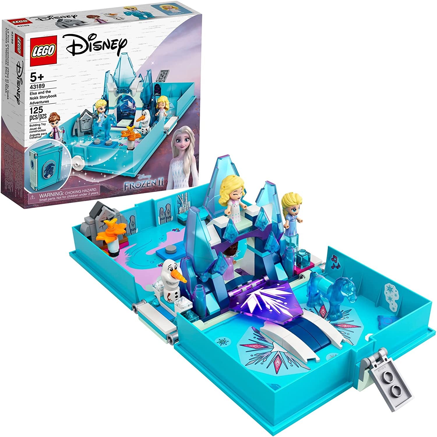 LEGO Disney Princess Elsa and The Nokk Storybook Adventures 43189 ...
