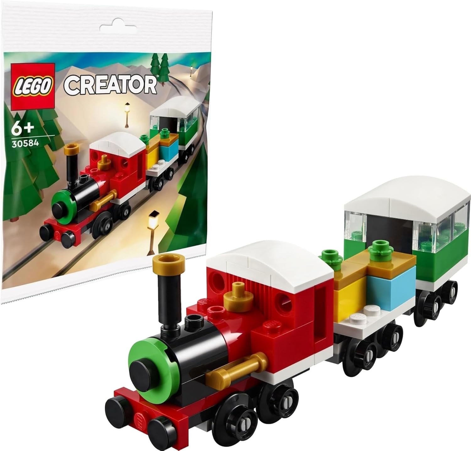LEGO Creator 30584 Winter Holiday Christmas Train with Locomotive ...