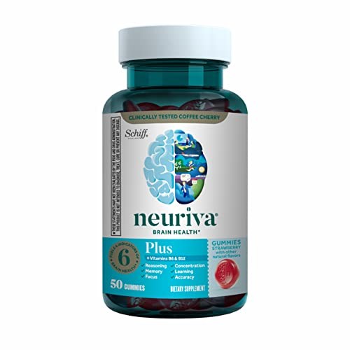 NEURIVA Plus Brain Supplement For Memory, Focus & Concentration ...