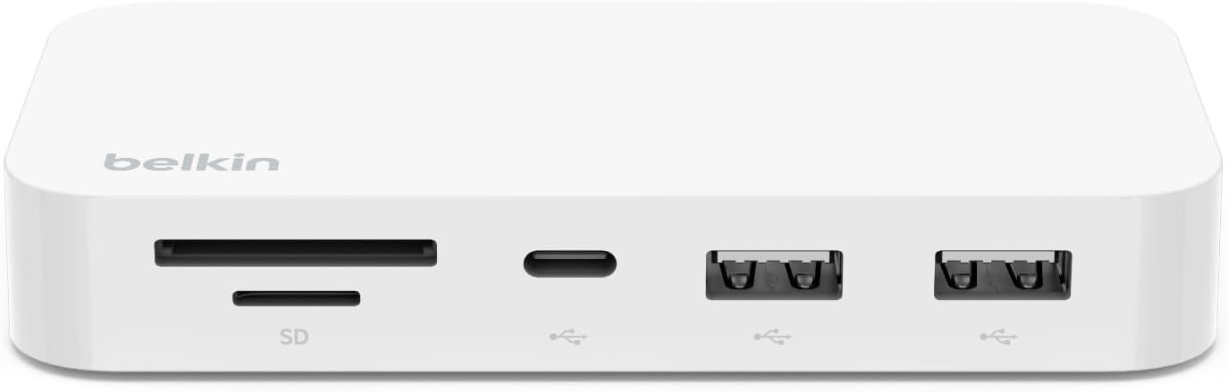 Belkin USB-C 6-in-1 Multiport Hub with Mount - USB Hub - USB C Docking ...