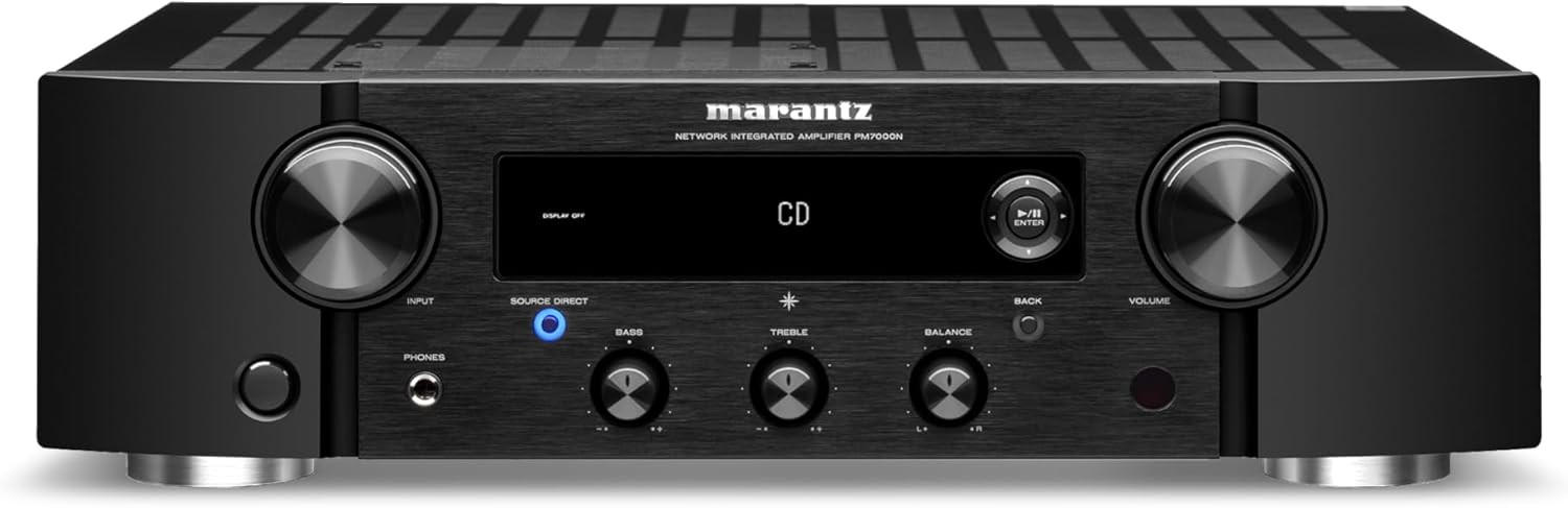 Marantz PM7000N Integrated Stereo Hi-Fi Amplifier HEOS Built-in Supports Digital and Analog ...