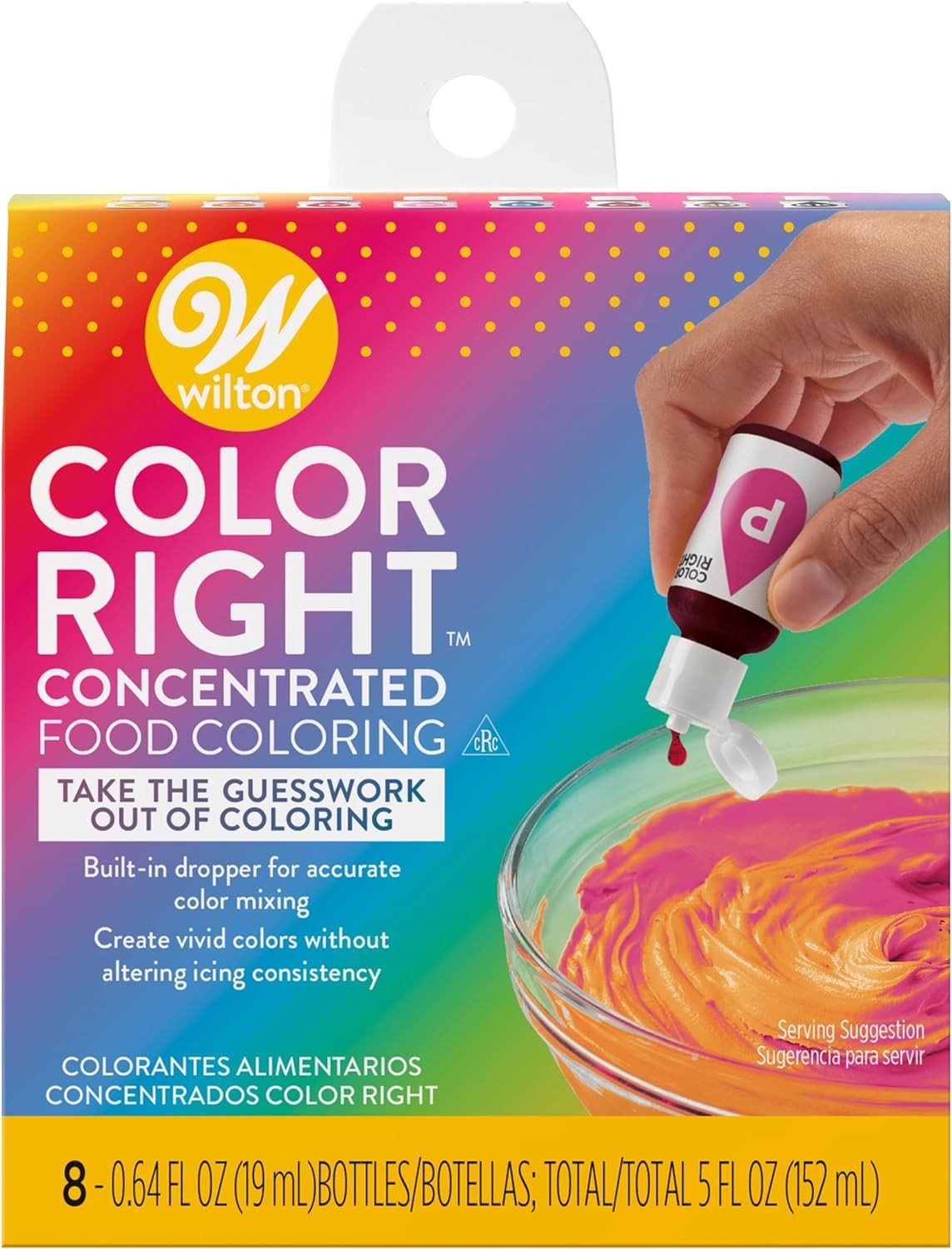 Wilton Color Right Performance Food Coloring Set, 8 Colors Best Deals ...