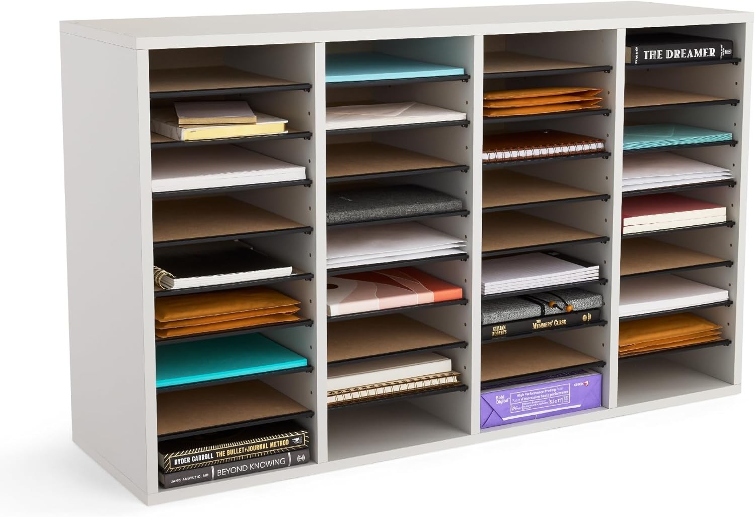 Safco Literature Organizer, 36 Compartments, Office and Classroom ...