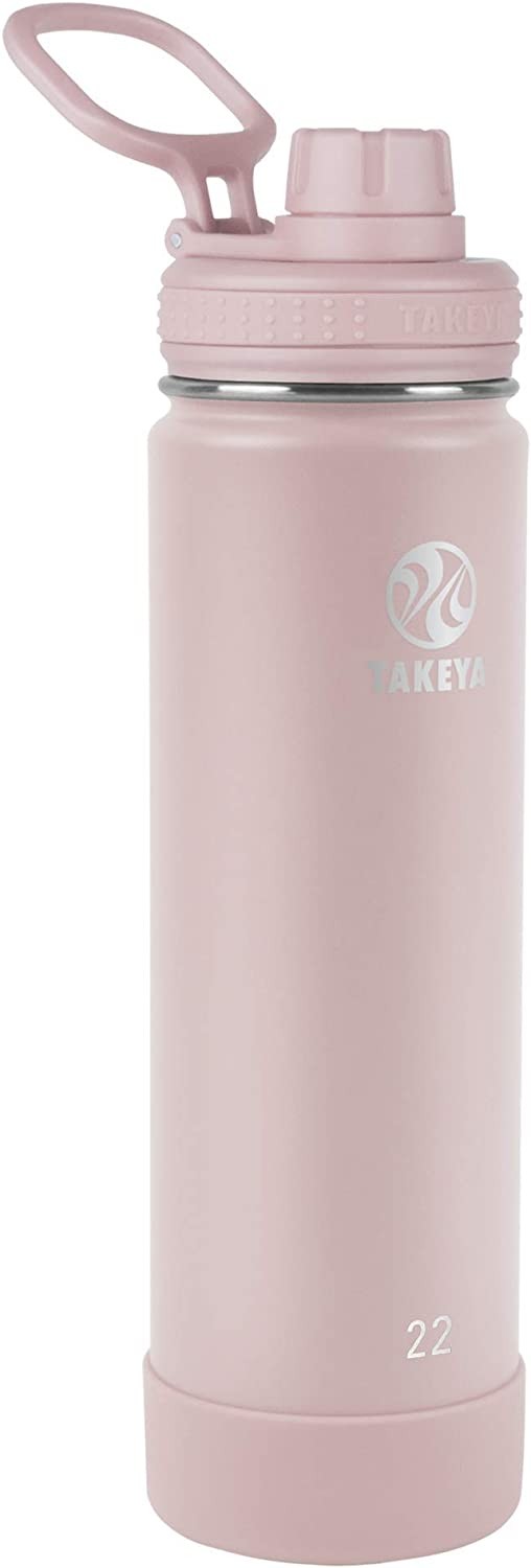 Takeya Actives Water Bottle with Spout Lid - Bottle with Double ...