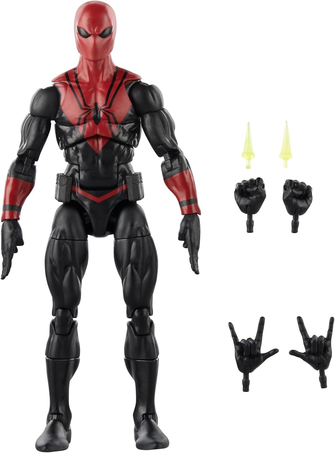 Marvel Legends Series Spider-Shot, Spider-Man Comics Collectible 6-Inch ...