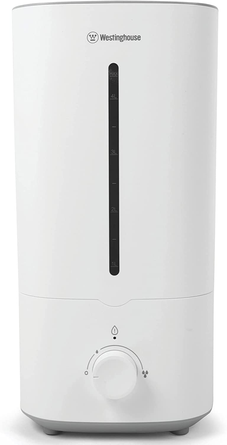 Westinghouse Ultrasonic Cool Mist Humidifier, 4.5L Top Filling Quiet ...
