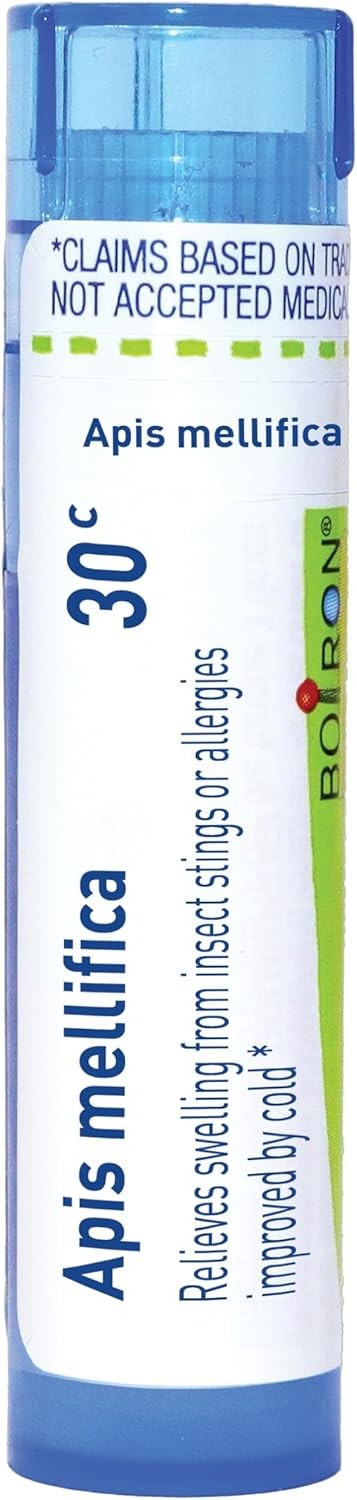 Boiron Apis Mellifica 30C Homeopathic Medicine for Insect Bites - 80 ...