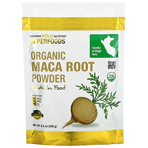 Organic Peruvian Maca Root Powder, USDA Organic, Certified by A Bee ...