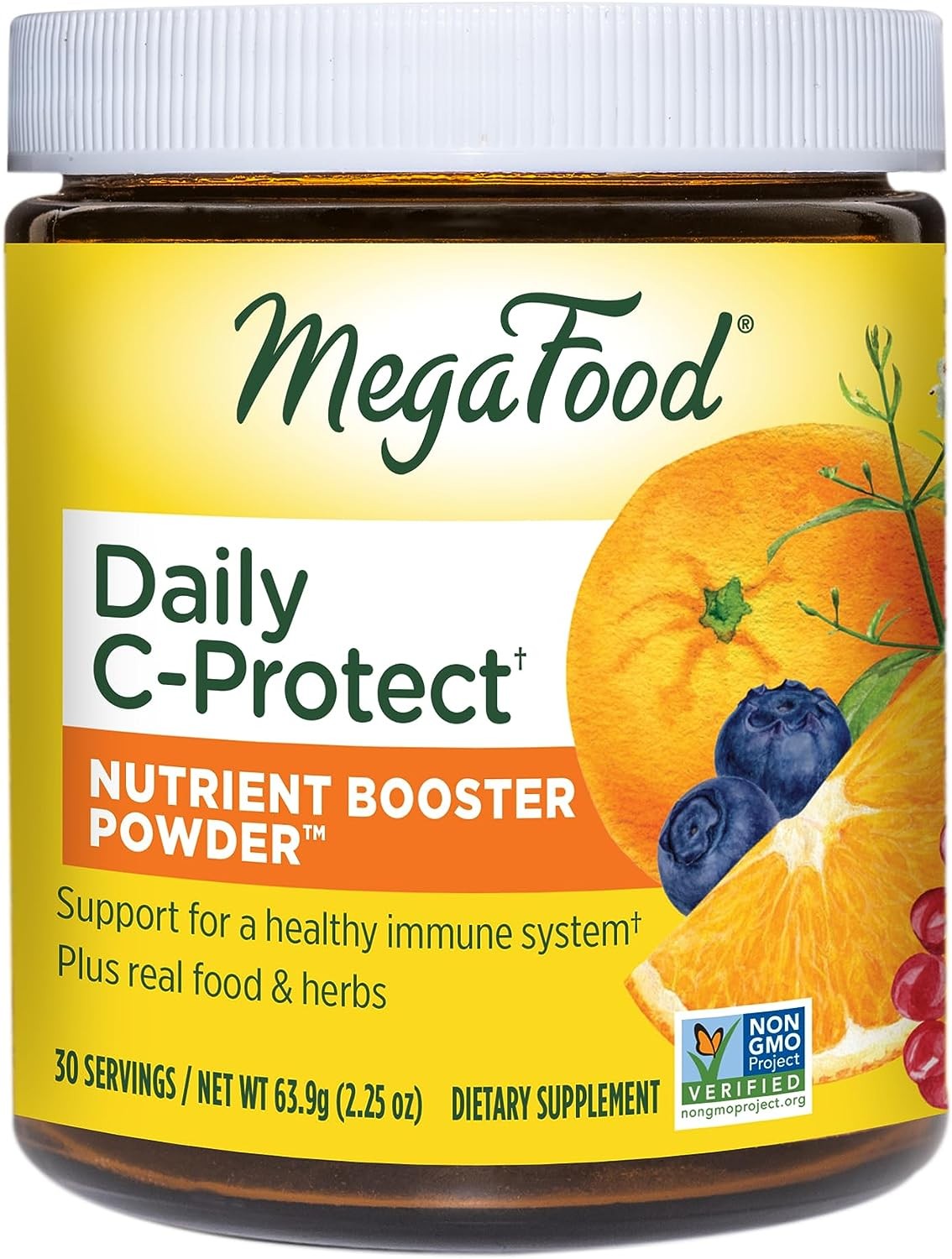 MegaFood Daily C-Protect Nutrient Booster Powder - Immune Support ...
