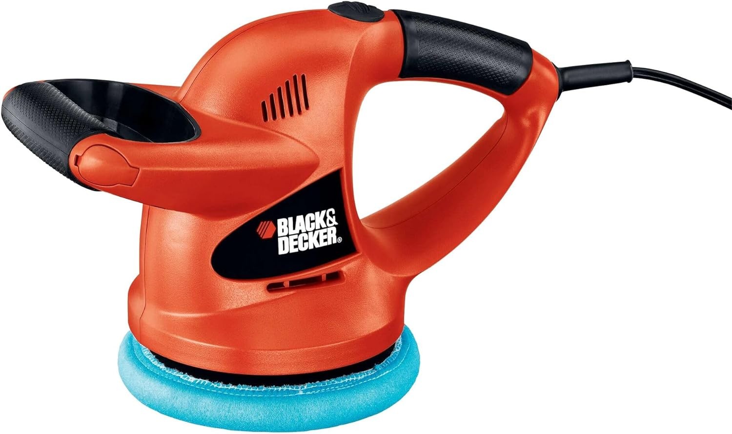 BLACK+DECKER 6" Buffer Polisher, Orbital Car Polisher with Wool and ...