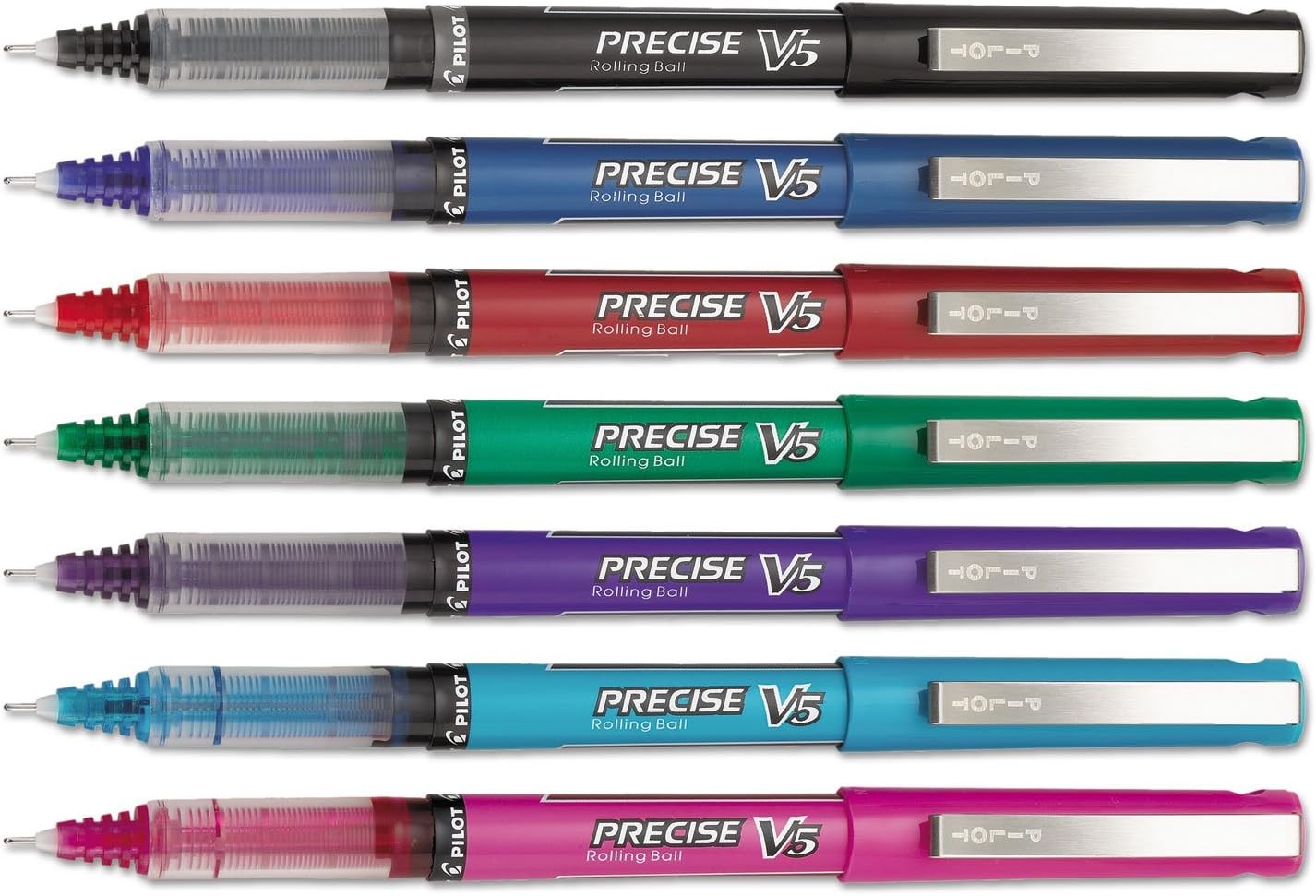 Pilot, Precise V5, Capped Liquid Ink Rolling Ball Pens, Extra Fine ...
