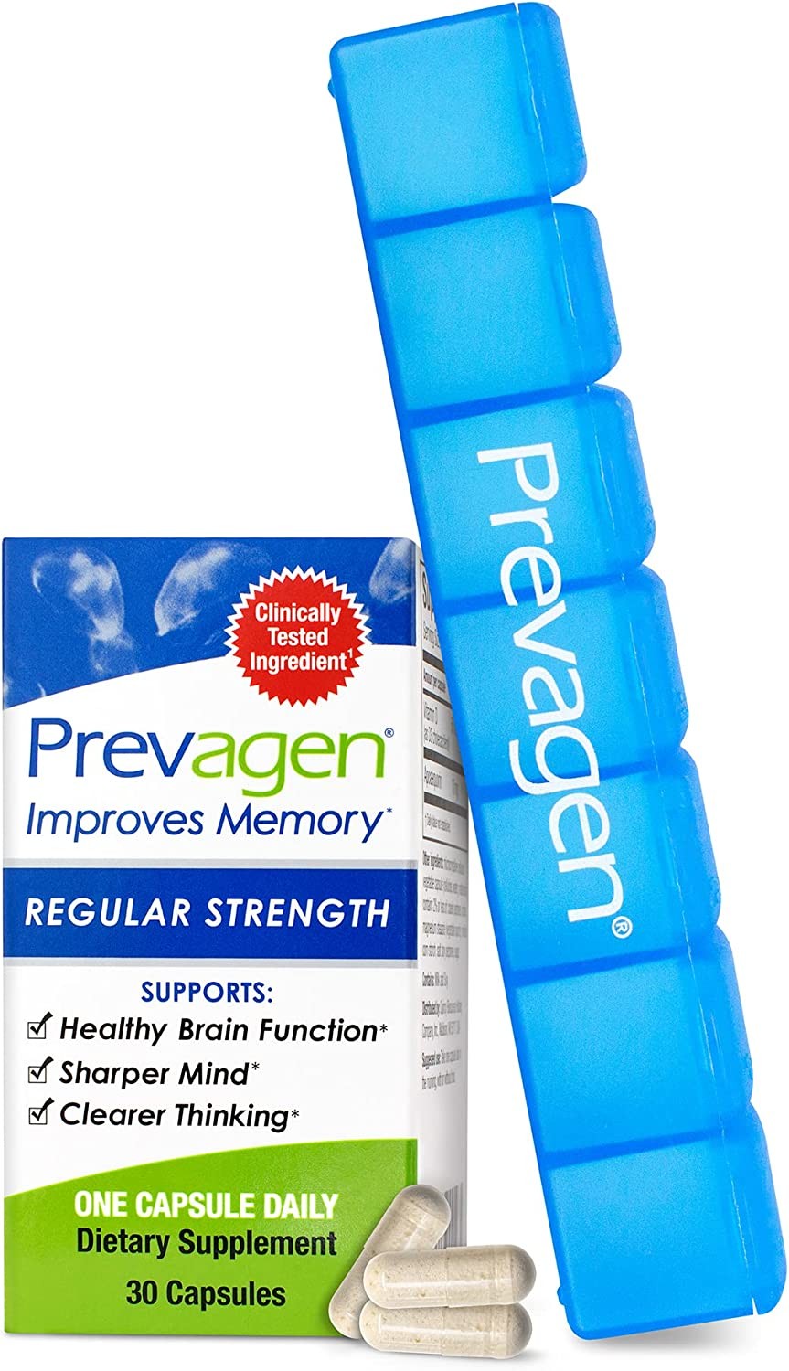 Prevagen Improves Memory - Regular Strength 10mg, 30 Capsules with ...