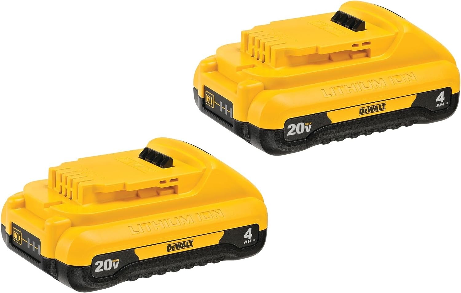 DEWALT 20V MAX 4 Ah Lithium Ion Battery 2-Pack (DCB240-2) Deals and ...