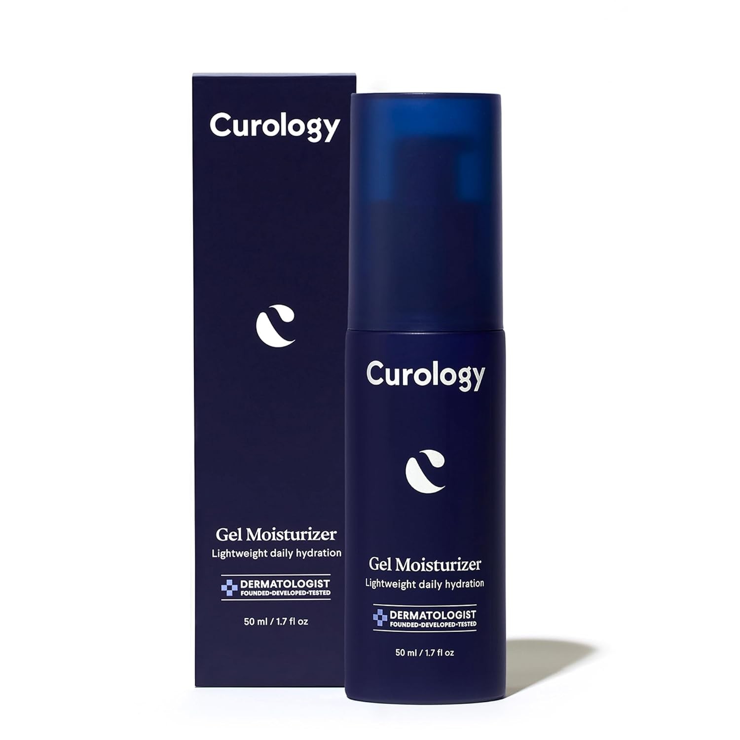 Curology Gel Face Moisturizer, Lightweight Daily Face Lotion for Oily ...