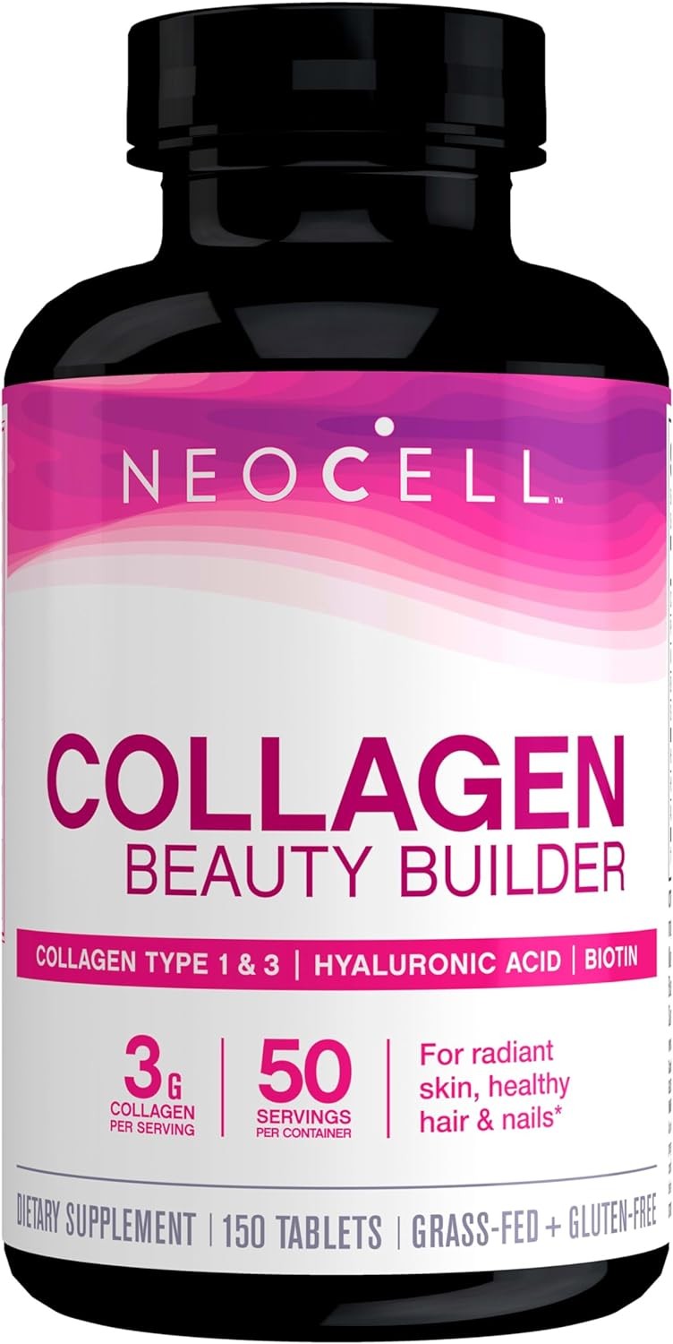 NeoCell Collagen Beauty Builder With Hyaluronic Acid and Biotin, Skin ...