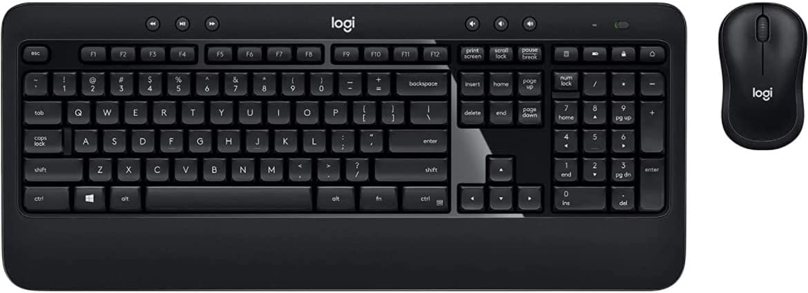 Logitech K540e Wireless Keyboard and M185 Wireless Mouse Combo ...