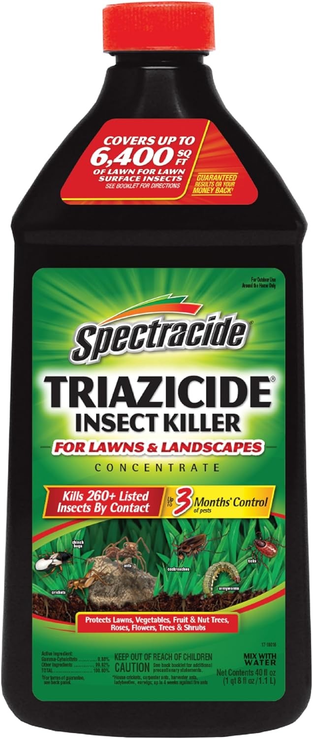 Spectracide Concentrate Triazicide Lawn & Landscapes Insect Killer, 40 ...