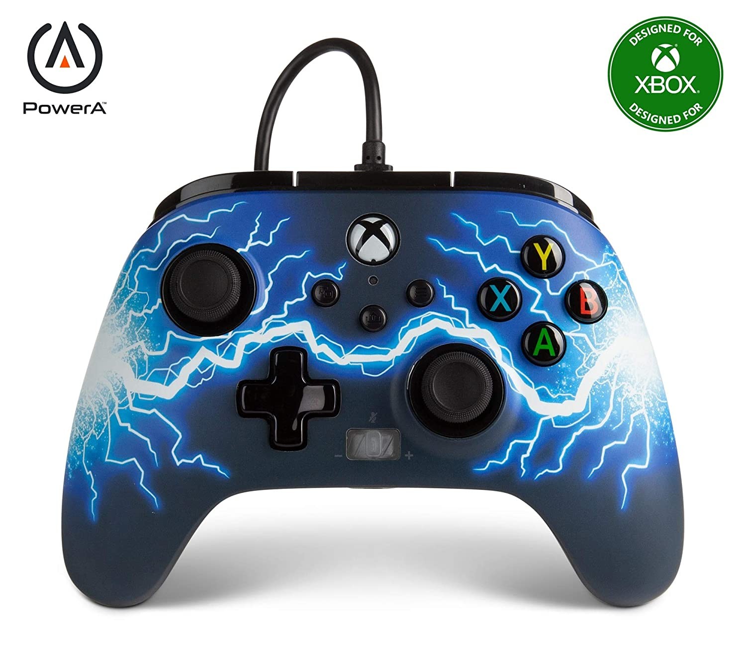 PowerA Enhanced Wired Controller for Xbox Series X|S - Arc Lightning ...