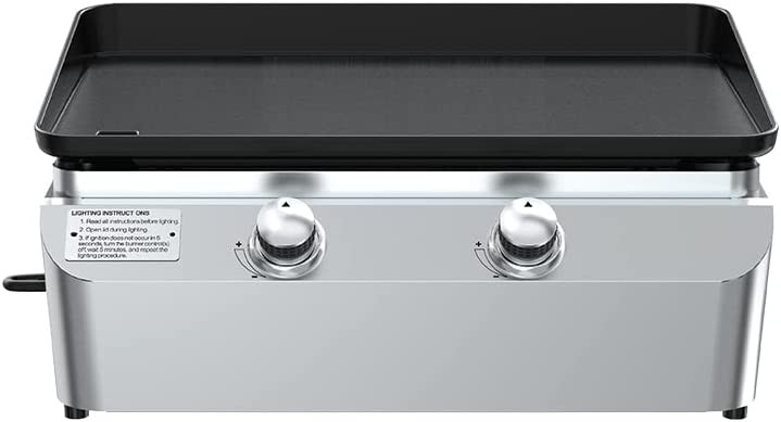 Nexgrill Premium Cooking griddle grill 2 Burner Tabletop Griddle, 21.65 ...