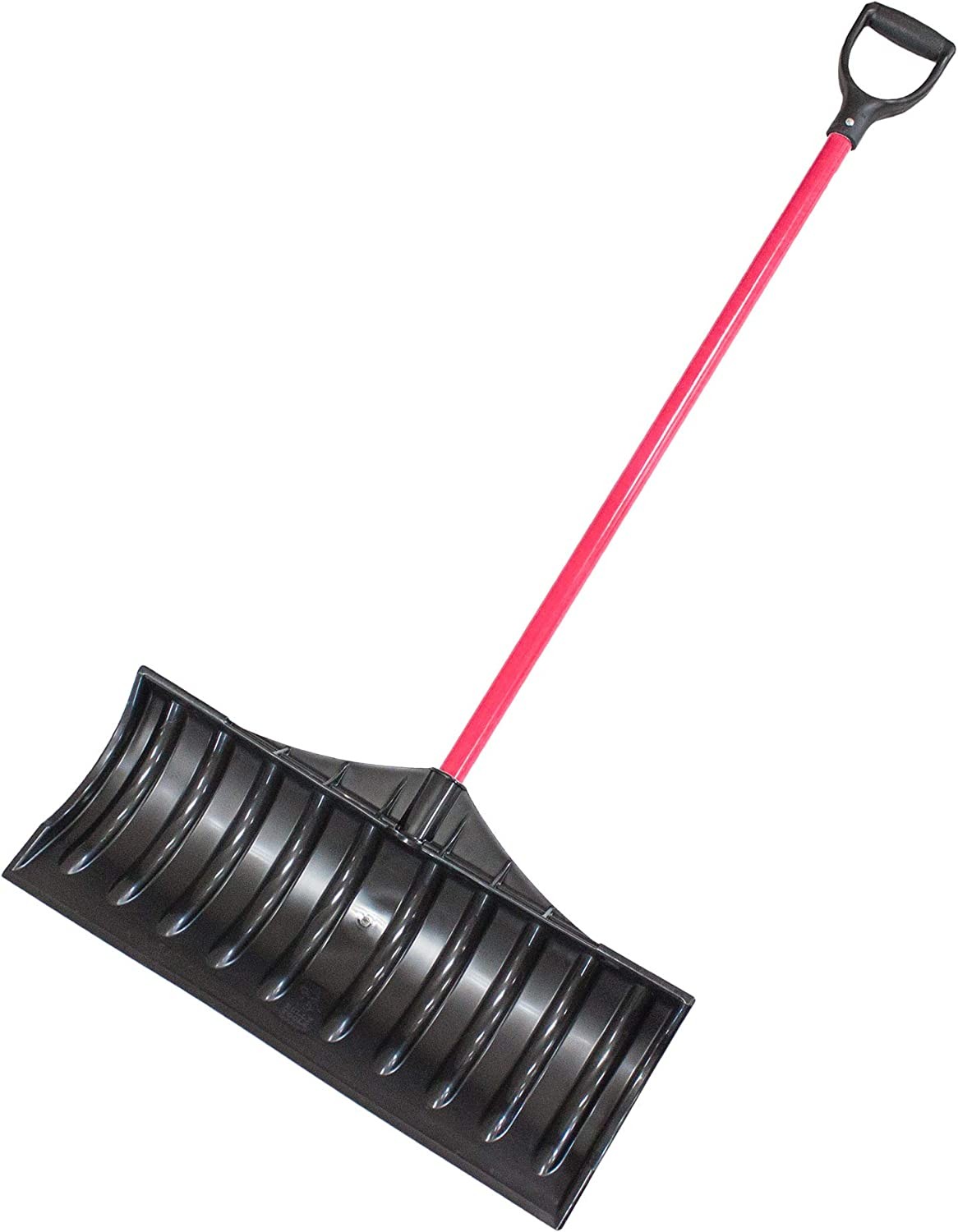 Bully Tools Poly Snow Pusher - Heavy Duty Snow Shovel with Fiberglass ...