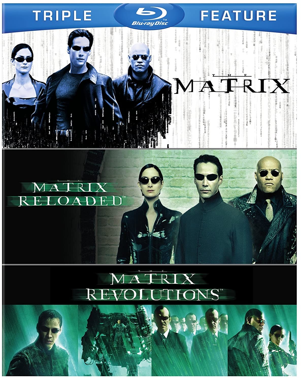 The Matrix Triple Feature (The Matrix / The Matrix Reloaded / The ...