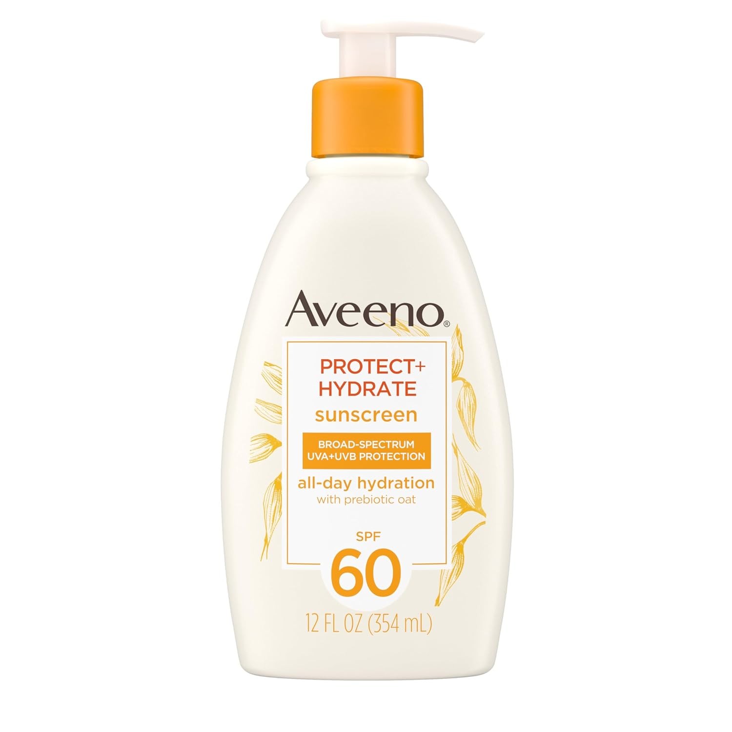 Aveeno Protect + Hydrate Sunscreen Moisturizing Lotion with Prebiotic ...