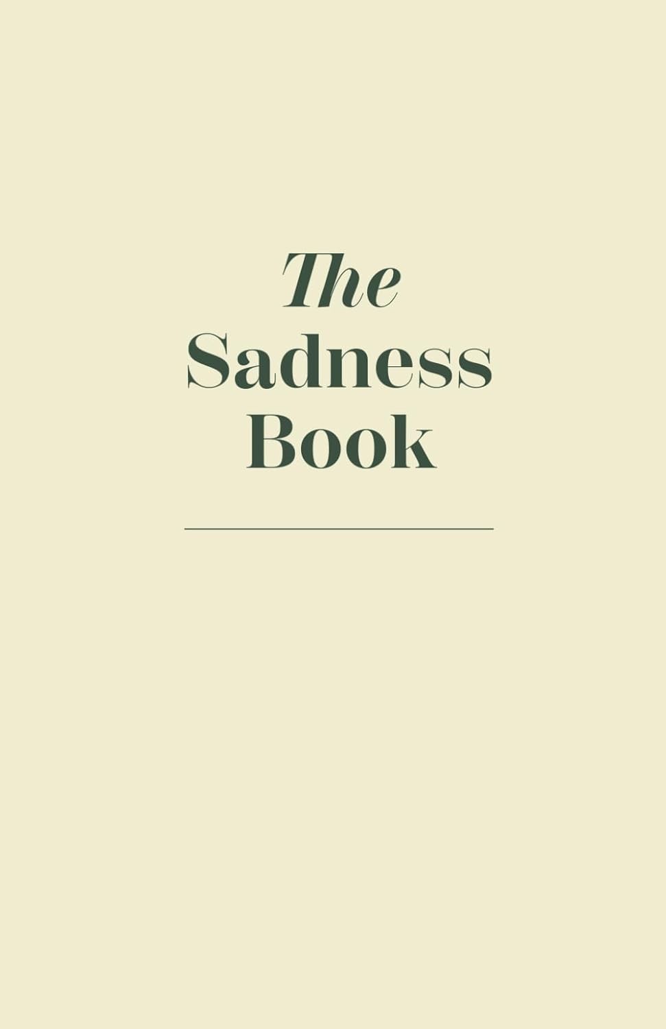 The Sadness Book - A Journal To Let Go Best Deals and Price History at ...
