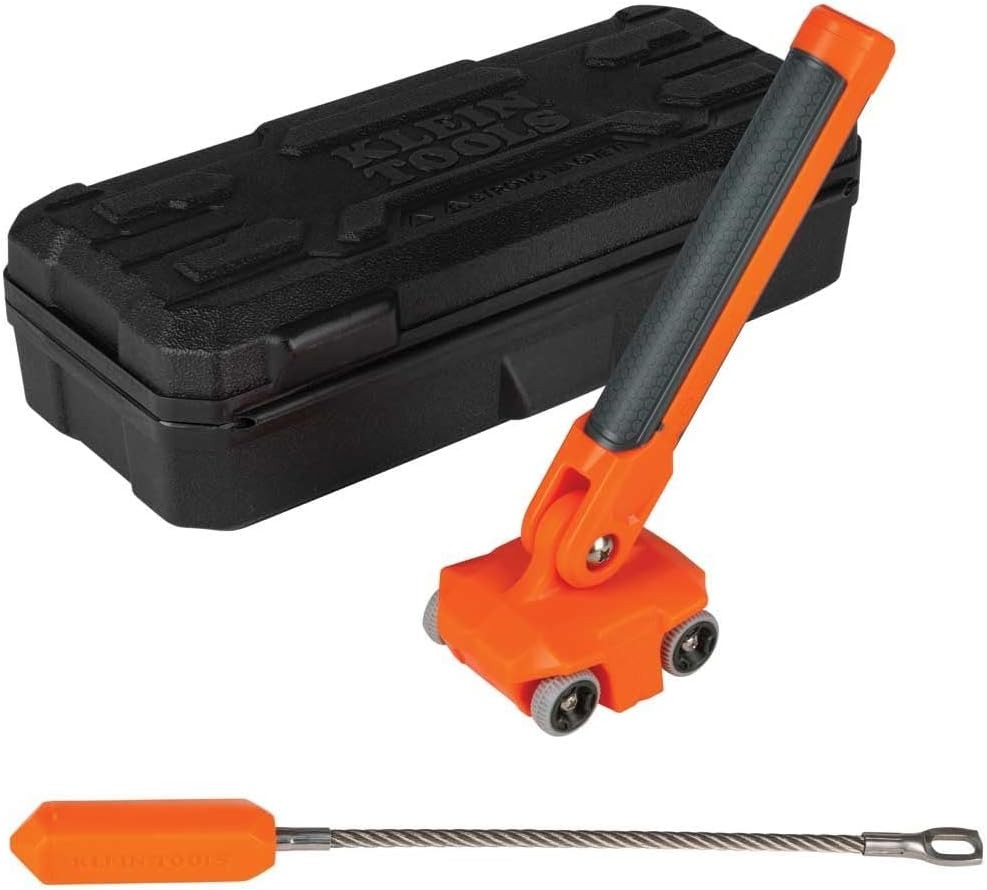 Klein Tools 50611 Magnetic Wire Puller, Pulls Electrical Wire Behind ...