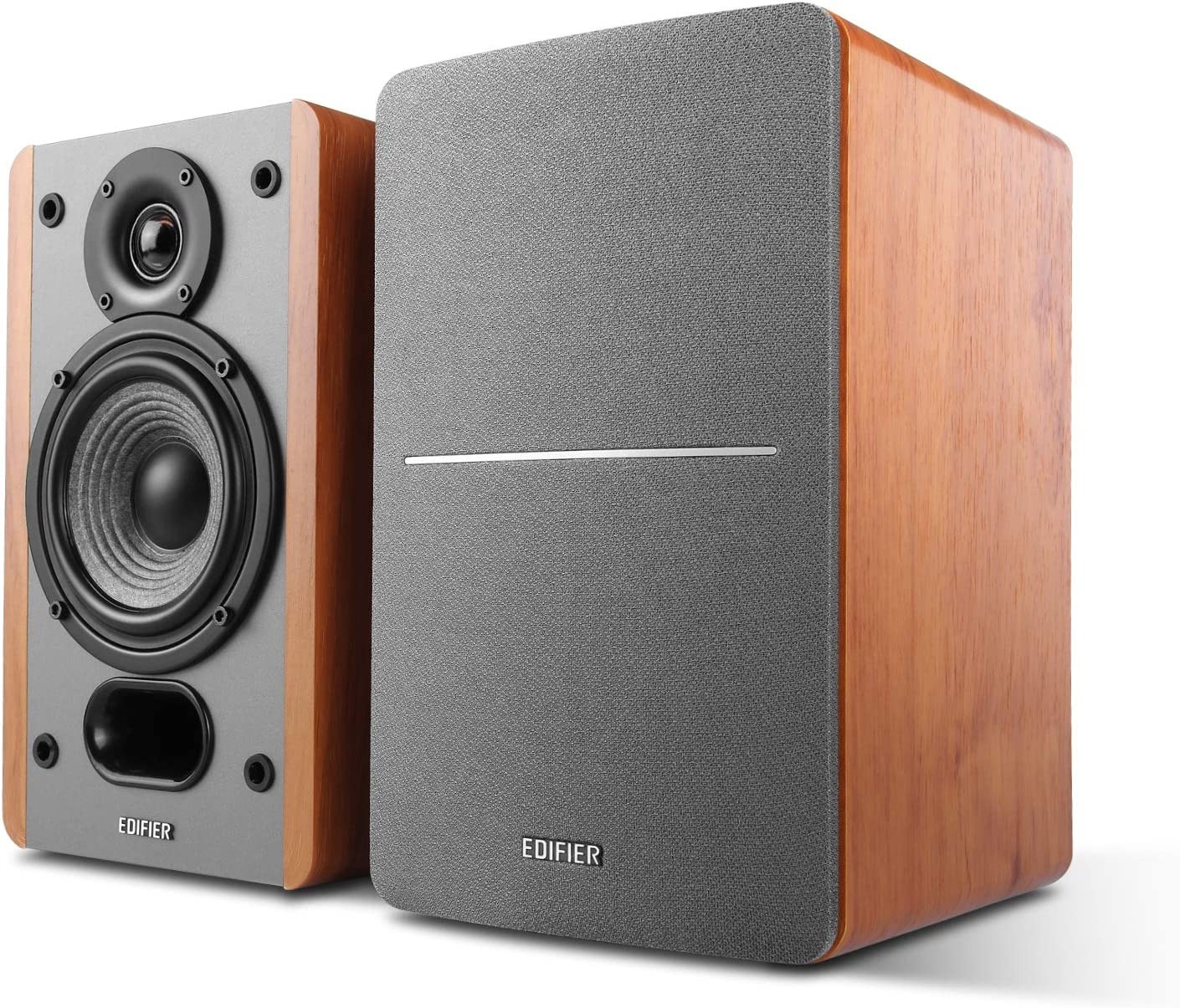 Edifier P12 Passive Bookshelf Speaker - 2-Way Speakers with Built-in ...