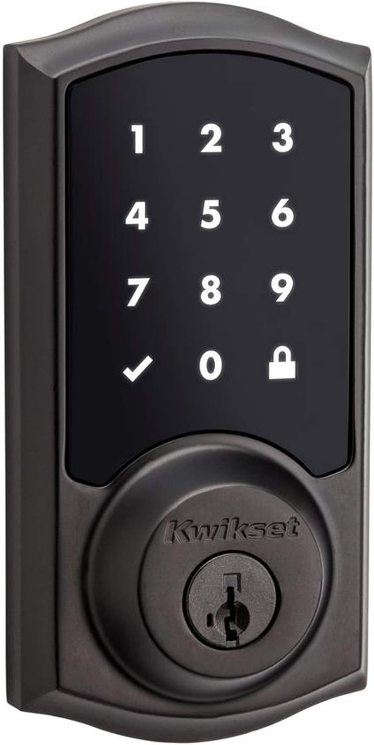Kwikset 99160-021 SmartCode 916 Traditional Smart Lock Touchscreen ...