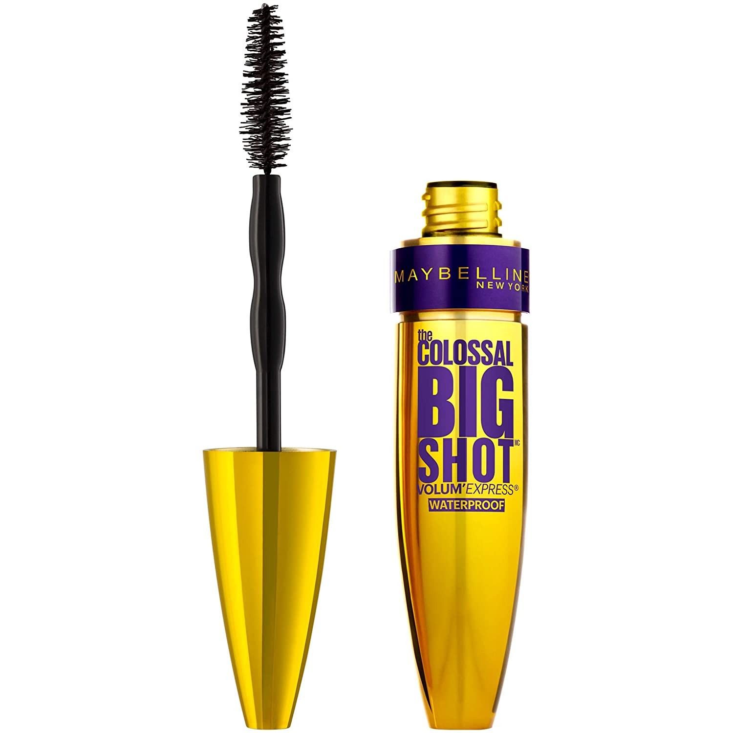 Maybelline New York Volum' Express The Colossal Waterproof, Very Black ...
