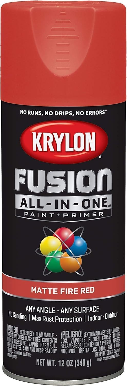Krylon Fusion All-In-One Adhesive Spray Paint for Indoor/Outdoor Use ...