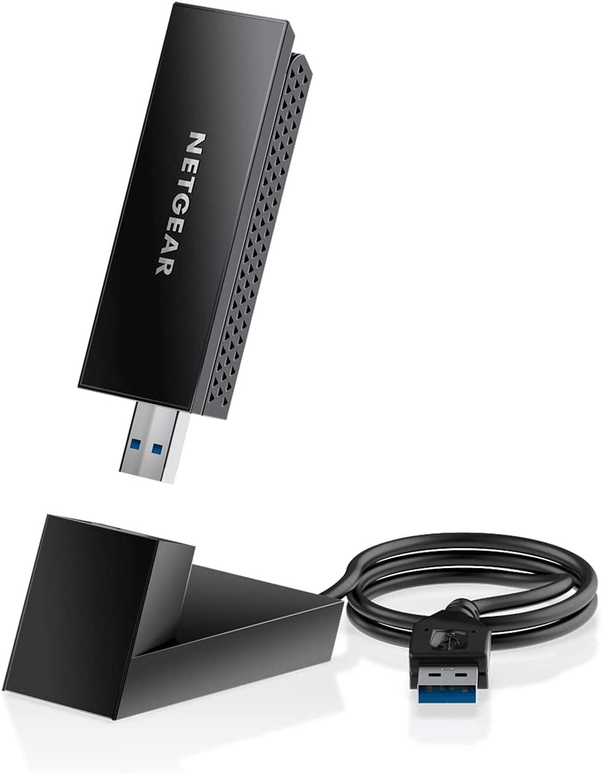 NETGEAR Nighthawk WiFi 6E USB 3.0 Adapter (A8000) - AXE3000 Tri-Band ...